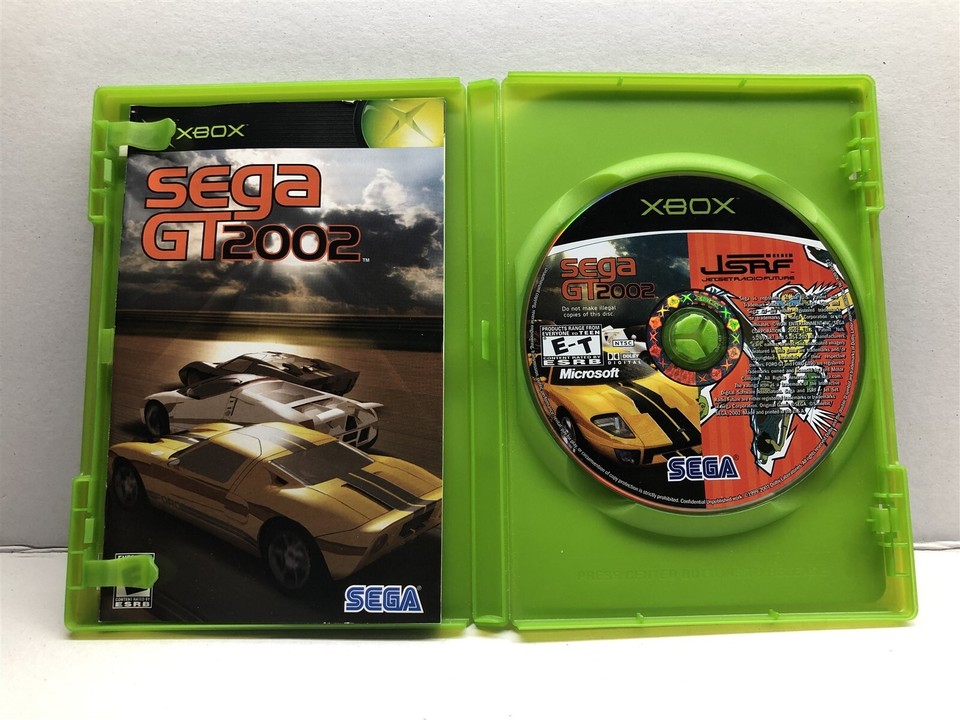 JSRF Jet Set Radio Future & Sega GT 2002 - Original Xbox - Complete w ...