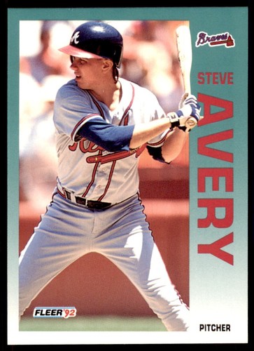 1992 Fleer Steve Avery Baseball Cards #349 | eBay