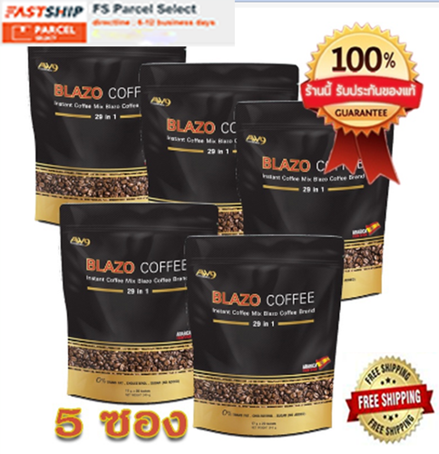 5 x 20 BLAZO café mélange instantané café thaïlandais 29-en-1 herbes minceur ... | eBay