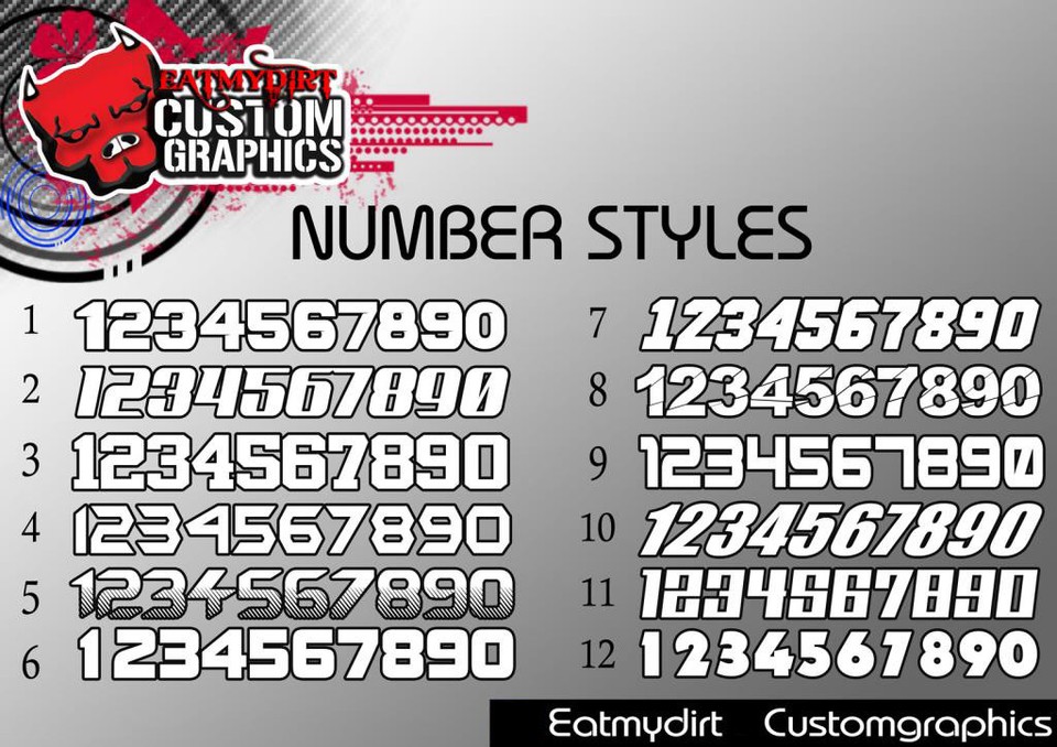 FOR SUZUKI LT50 CUSTOM GRAPHICS DECALS STICKERS LT 50 ATV QUAD MX ...