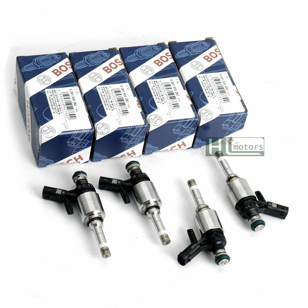 Bosch 4x Fuel Injectors Nozzles Set for 2.0TSI Audi S3 TTS VW Golf R ...