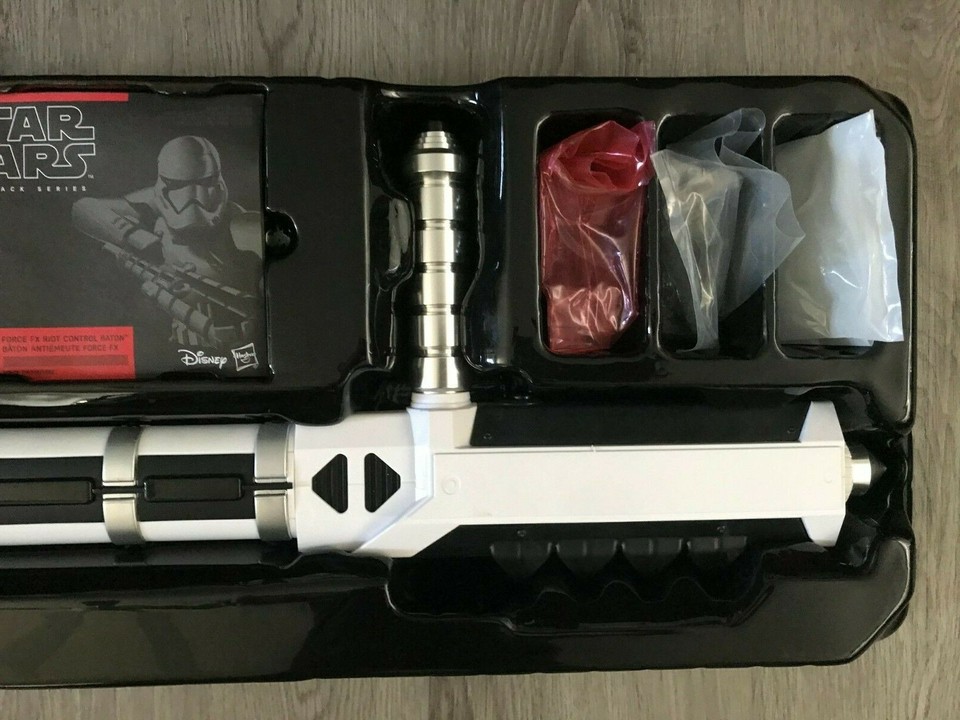 PHASMA Star Wars Episode 8 The Black Series Force FX Z6 Riot Control ...