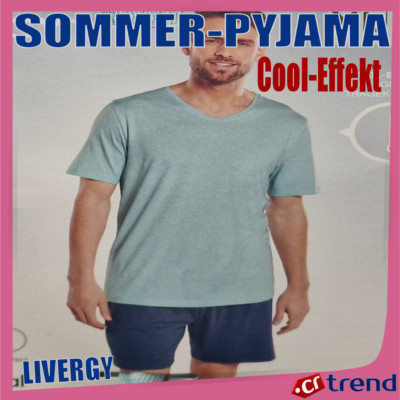 LIVERGY Sommer-Pyjama für Herren Größe M | eBay.de