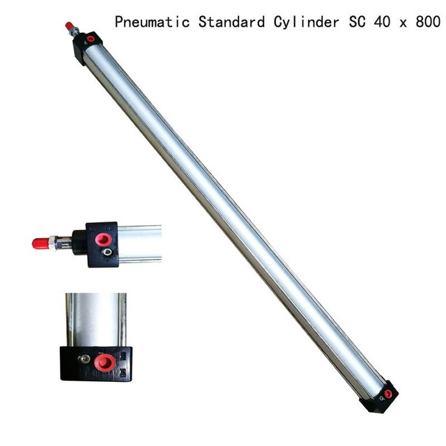 SC 40 X 800 Pneumatic Air Cylinder 800mm Stroke 40mm Bore Double Acting ...