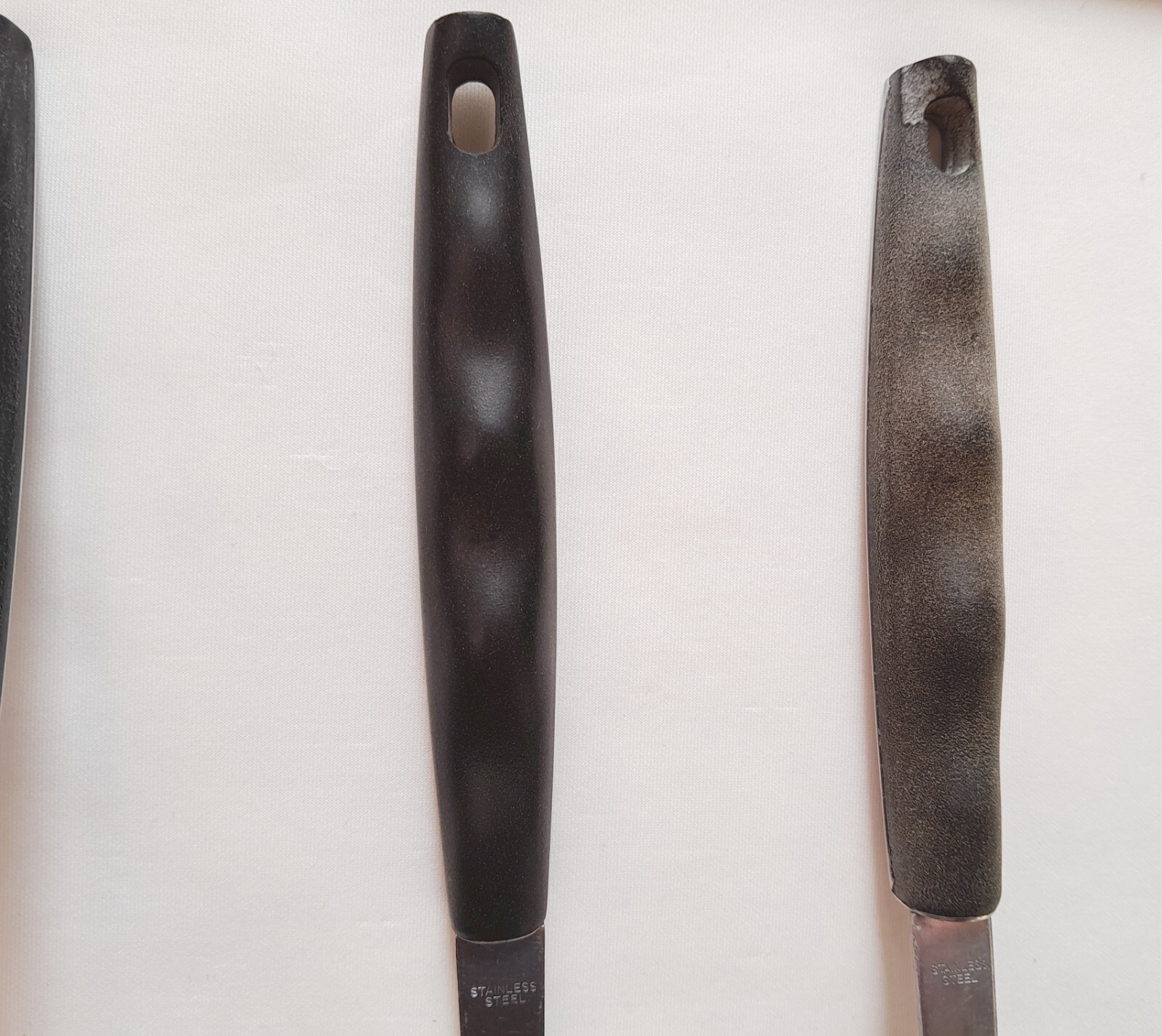 6 kitchen utensils 1970s embossed scrolls slice masher palette ladle ...