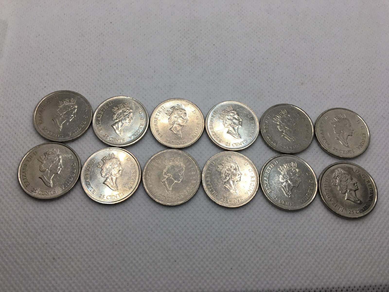 2000 Canada Millennium 25 Cent Quarters(12 Coin)Set - Circulated | eBay
