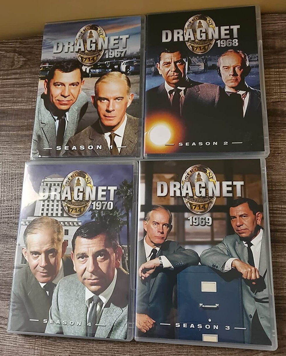 DRAGNET: THE COMPLETE TV SERIES 1967 - 1970 - New DVD SET, Seasons 1 2 ...