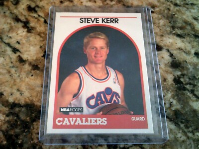 STEVE KERR ROOKIE 1989-90 HOOPS RC CAVS BULLS WARRIORS ROOKIE | eBay
