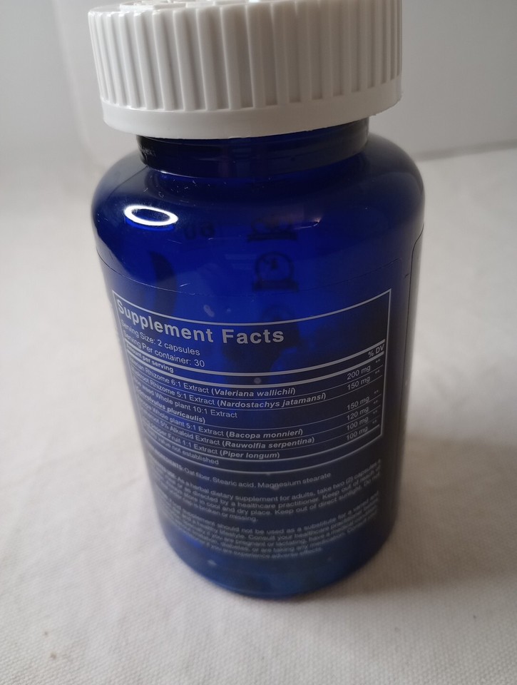 Nuvomed Sleep Tight 60 Capsules Natural Sleep Aid New Unopened Exp 02/ ...