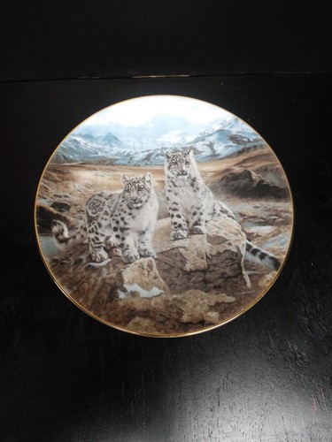 Nature's Playmates Series, "Secret Heights" Snow Leopards Collector's ...