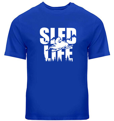 Sled Life Shirt Winter Game T-shirt Snowmobiling winter sports ...