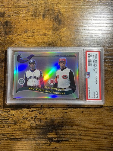 2002 Topps Chrome Traded & Rookies - Ken Griffey Jr #T274 Refractor for ...