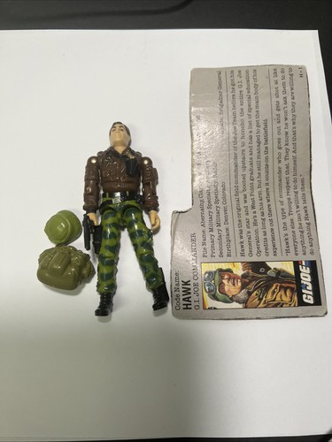Vintage GI Joe Hawk (v1) Figure Hasbro ARAH 1986 Complete | eBay