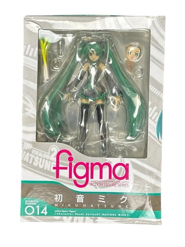 Miku Hatsune Figma 014 Vocaloid Action Figure Max Factory 2008 | eBay