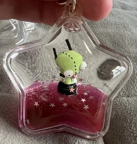 INVADER ZIM Tsunameez GIR Alien Backpack Clip Key Ring 2025 Shaker ...