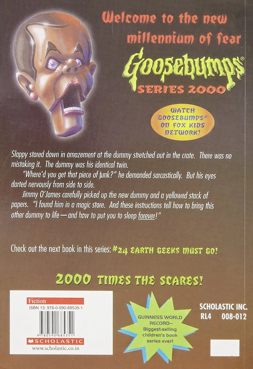 Goosebumps Slappys Nightmare