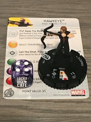 Marvel Heroclix Avengers Movie 208 Hawkeye | eBay Australia