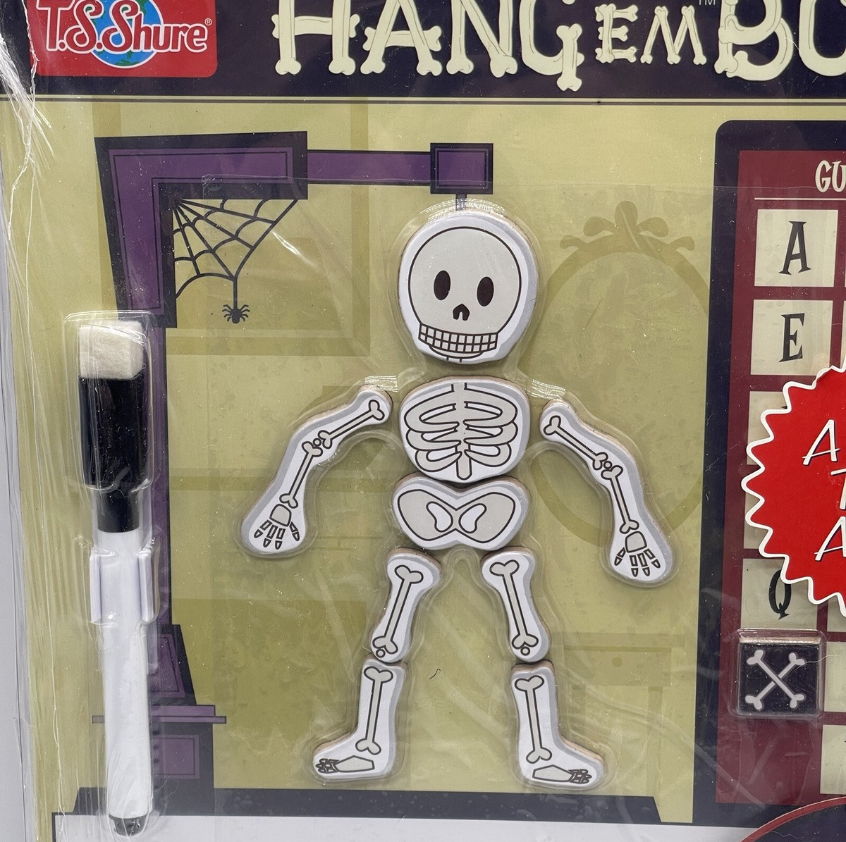Halloween Hangman Skeleton Game