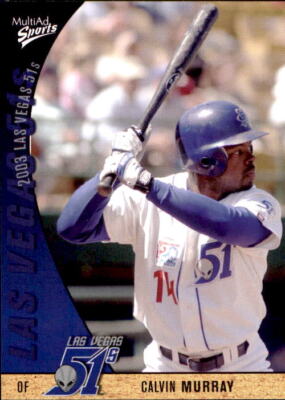 2003 Las Vegas 51s Multi-Ad #18 Calvin Murray Spring Texas TX - NM ...