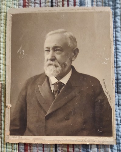 Rare 1896 Pach Bros. Photo of Benjamin Harrison As Found - Wanamaker ...