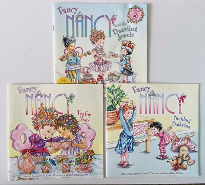 Lot of Fancy Nancy Hardcover Paperback Books Jane O'Connor Jewels, Tea ...