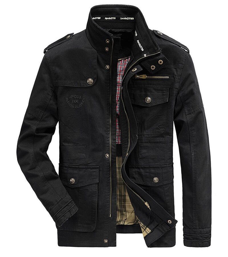 Casual Black Jackets For Men