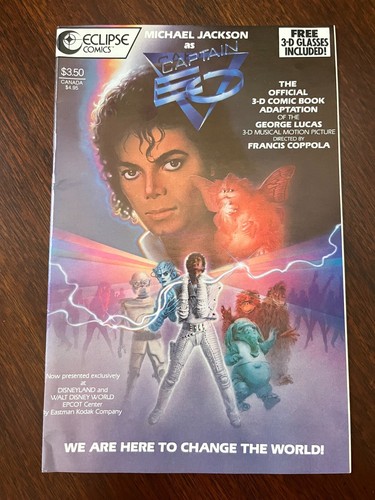 Michael Jackson as Captain EO (1987-Eclipse Comics) | eBay