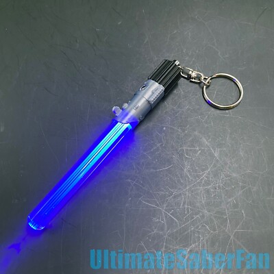 Star Wars Luke Anakin Rey Light Saber ANH ESB Mini Saber LED Keychain ...