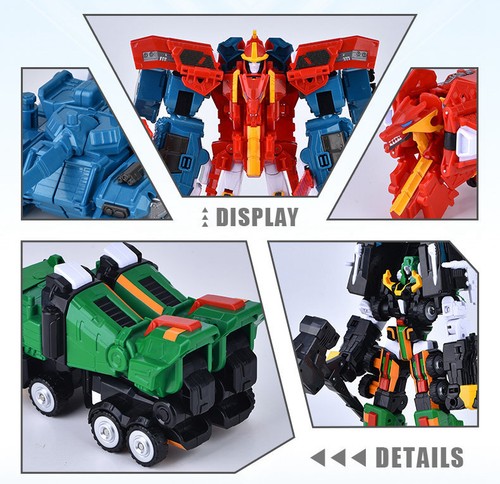 TOBOT V Galaxy Detectives 11" Invincible Big Beast Figure Robot ...