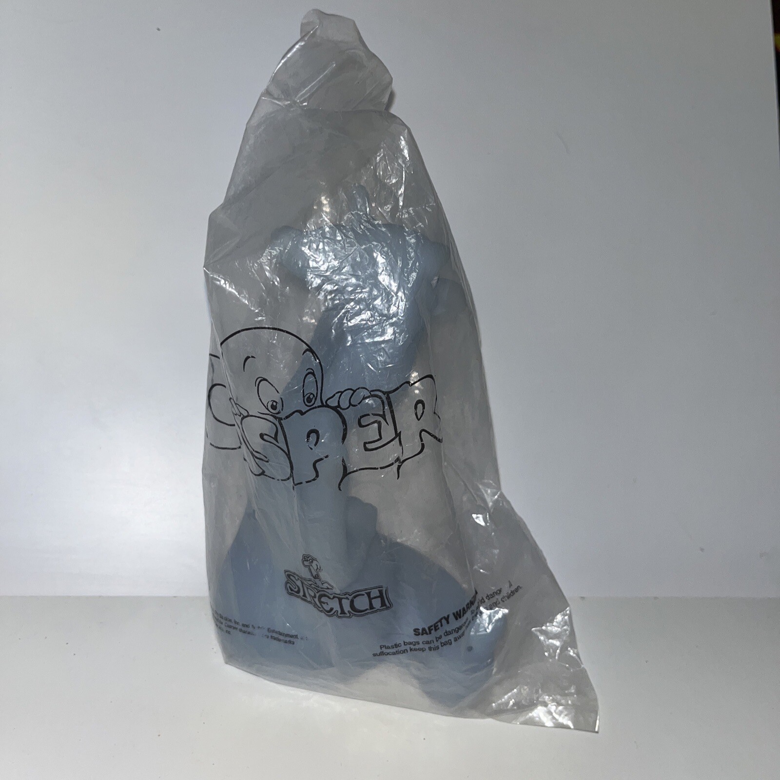 Casper Friendly Ghost STRETCH Pizza Hut Figure Glow in the Dark Toy NEW ...