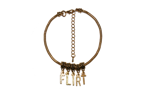 FLIRT Euro Anklet Ankle Chain Jewellery Cheating Hot Slut Wife Swinger ...