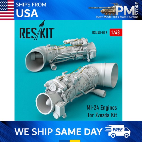Reskit RSU48-0049 Mi-24 Engines for Zvezda Kit scale model 1/48 | eBay