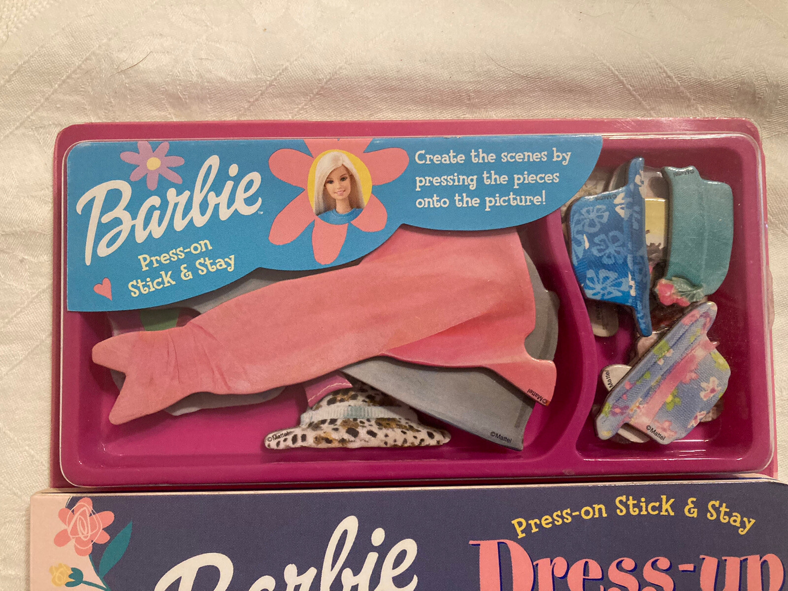 Barbie Press on Stick and Stay Ser.: Barbie Dress-Up Fun by Jill L ...