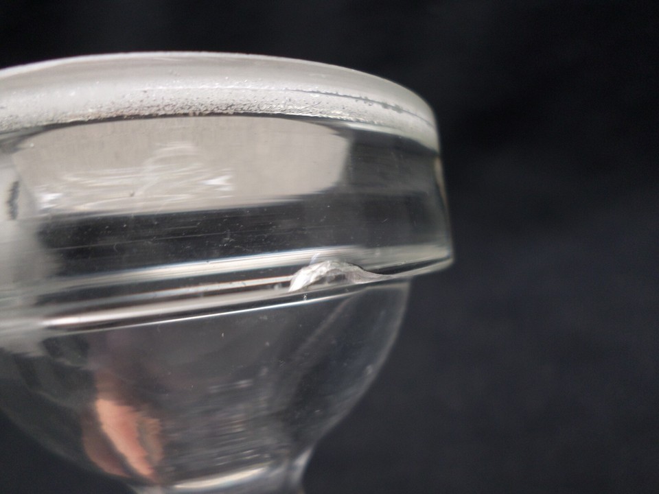 Glass 47mm Vacuum Micro Filtration Fritted Support Base Tubulated 8mm ...