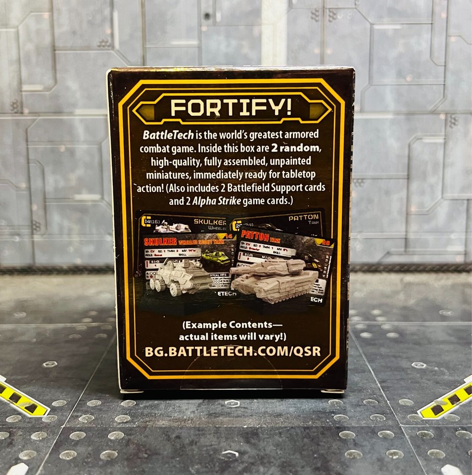 BATTLETECH Mercenaries Kickstarter Salvage Box - Battlefield Support ...