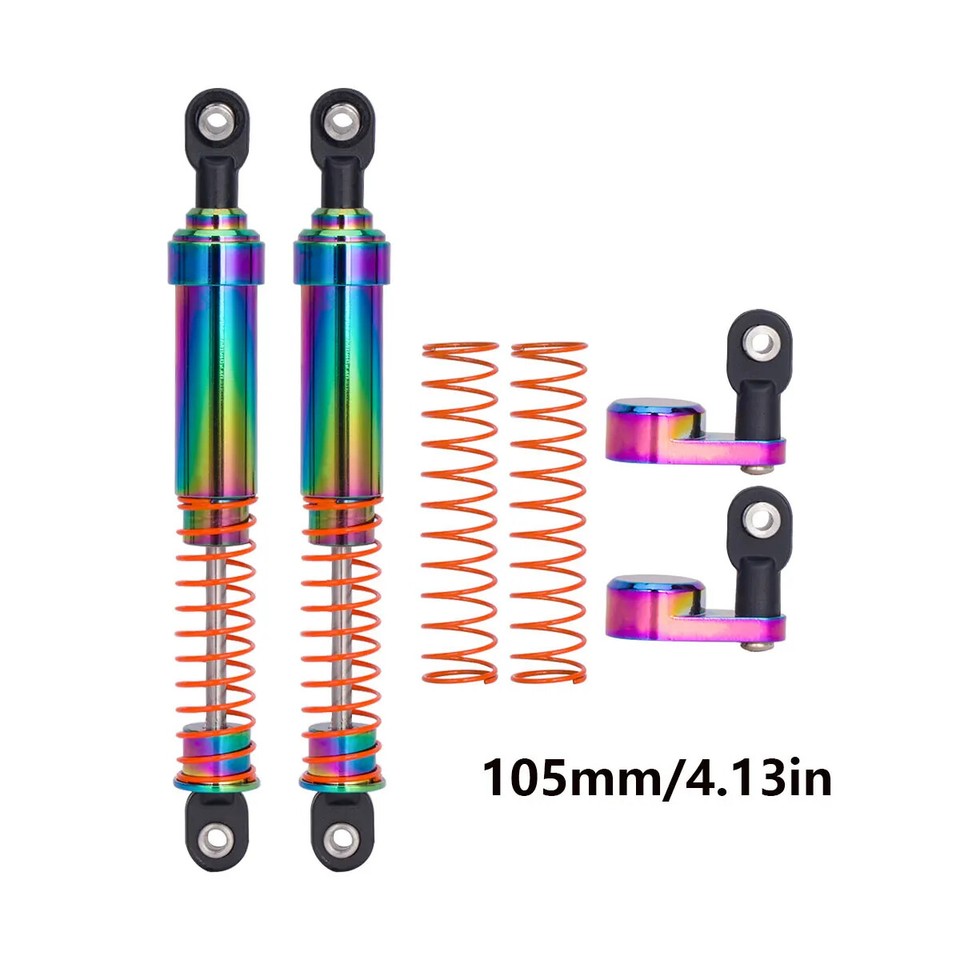 Big Bore Oil Filled Shock Absorber w/ Offset Shock Cap for 1/10 RC ...