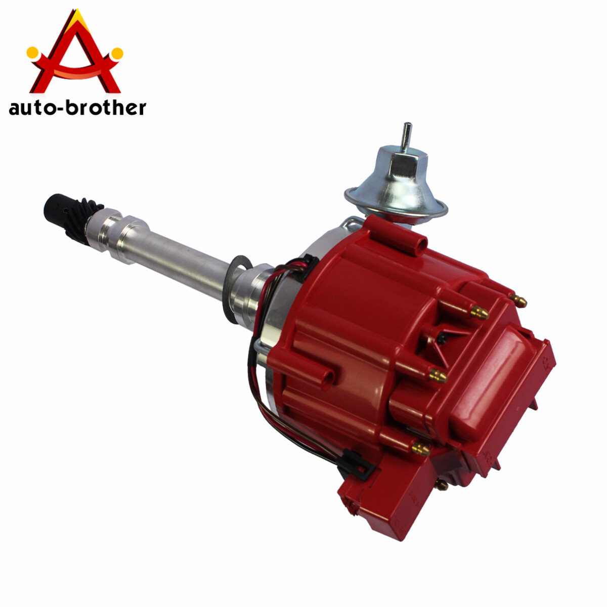 Red HEI Distributor Cap High Performance for GM/Chevy Small Block Big ...