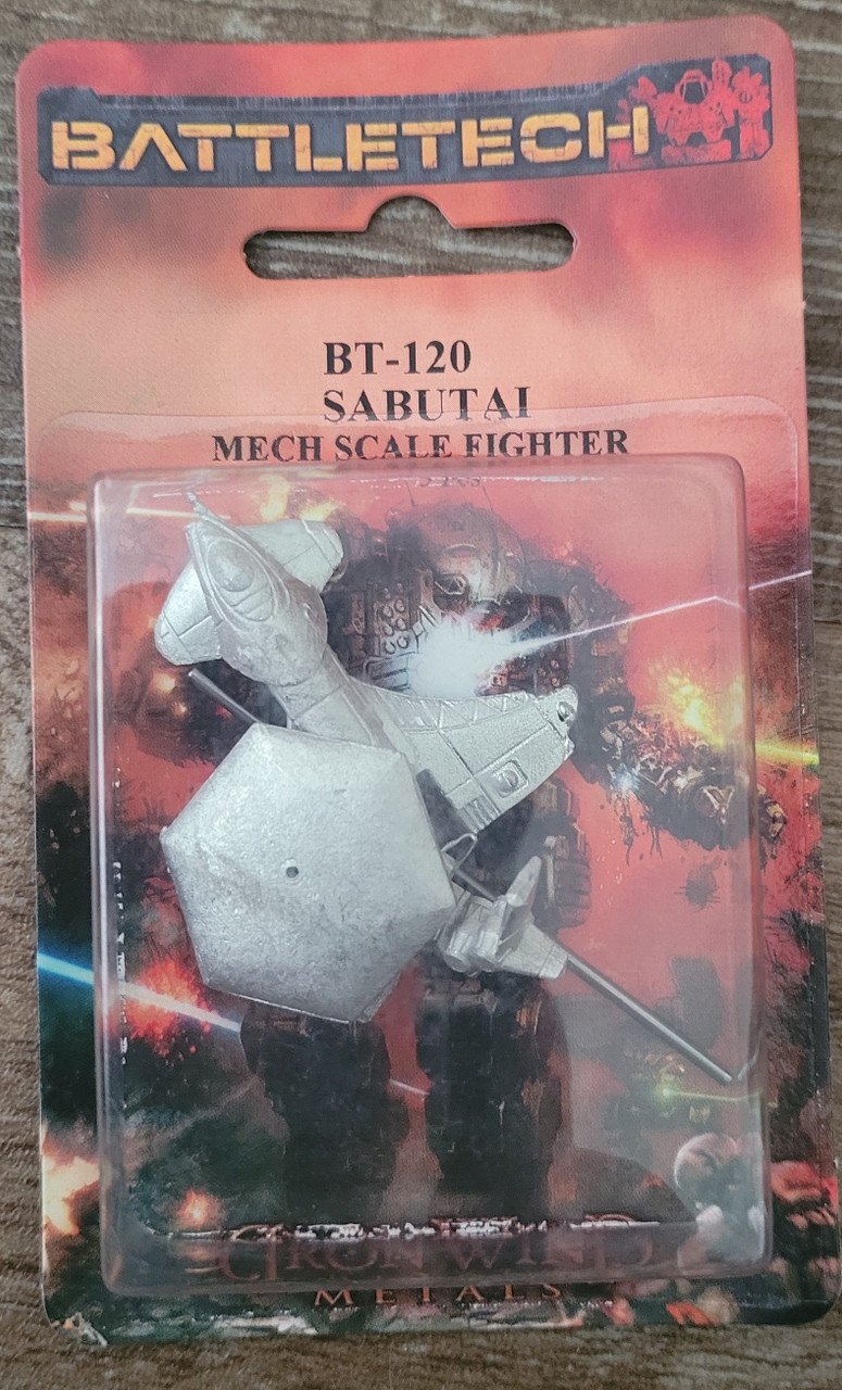 BattleTech BT-120 Sabutai Mech Scale Fighter (*See Per Order Flat Rate ...