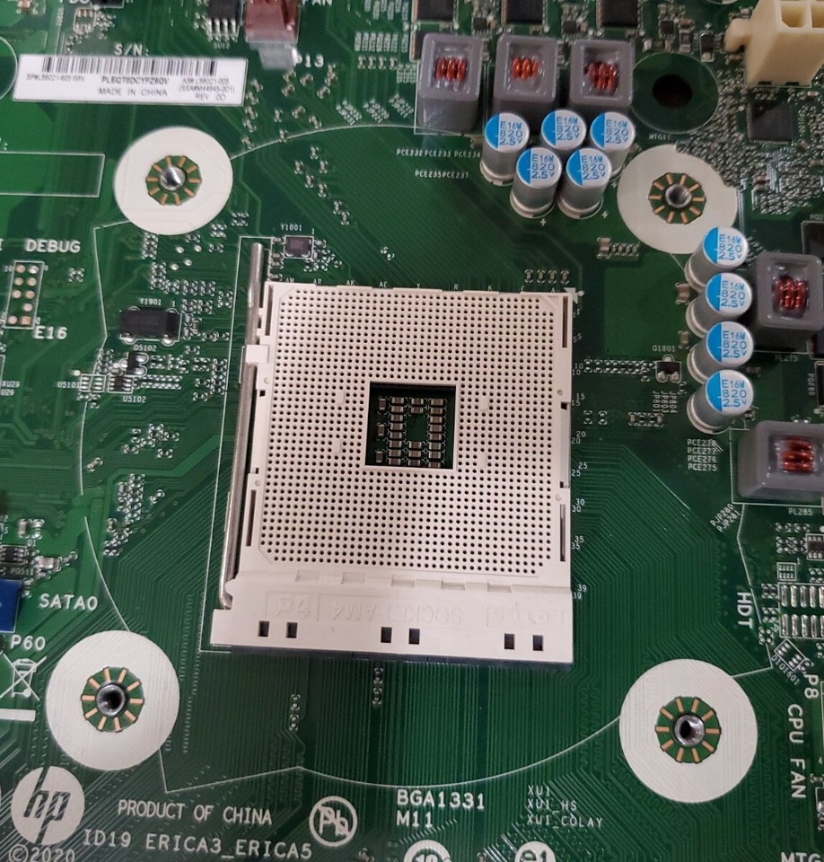 HP Pavilion TP01 TE01 TG01 Erica 6 Motherboard B550A mATX L56021-605 ...