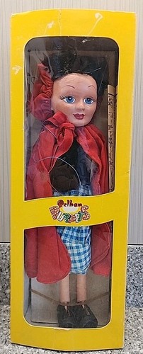 Pelham Puppets Marionette Red Riding Hood 12" Manual & Box Hand Made ...