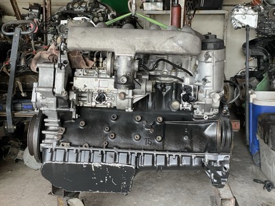 Mercedes OM606 Turbo Diesel Engine complete w. VIDEO W210 E300TD ...