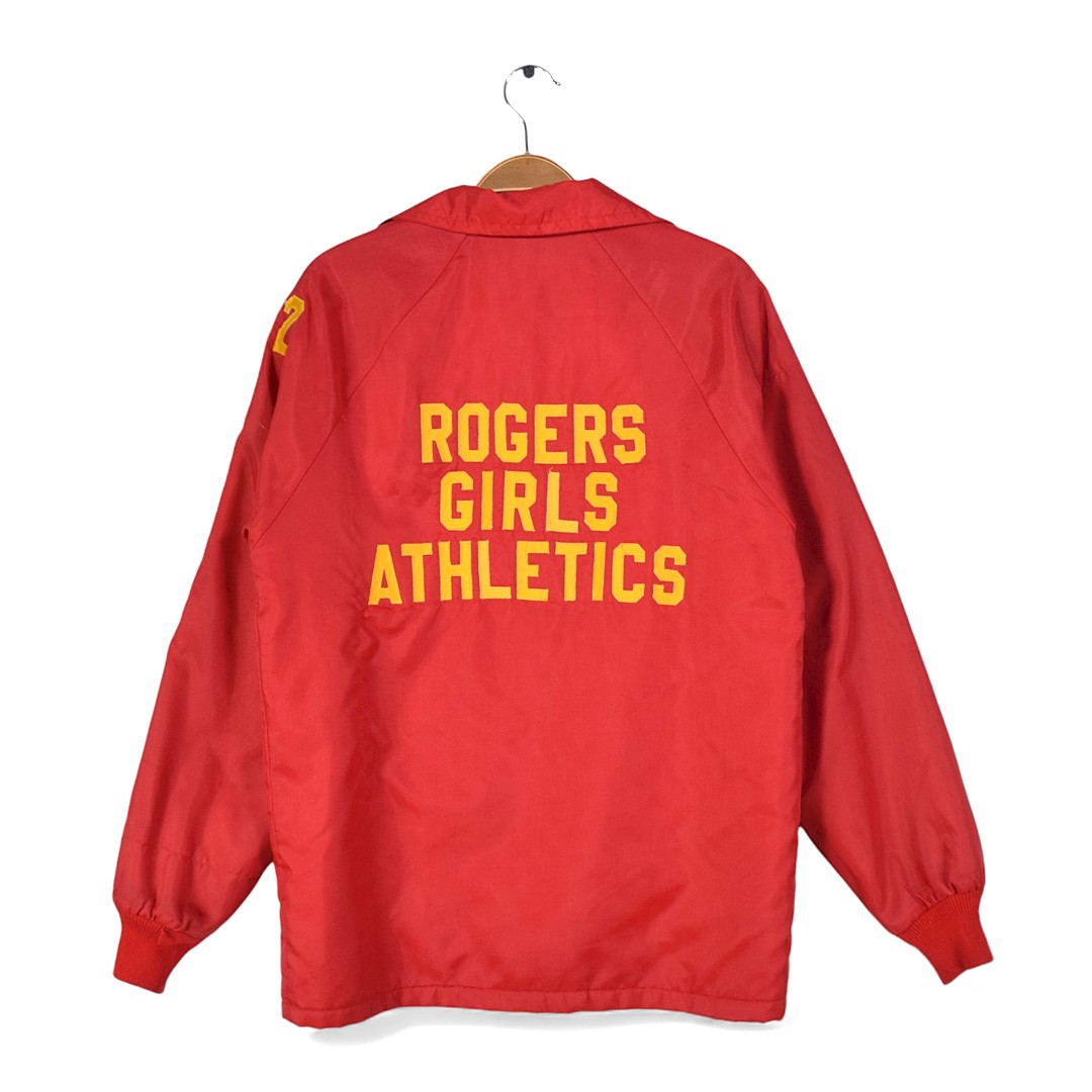 Starter 80s Vintage Coach Nylon Jacket Red S Embroide… - Gem