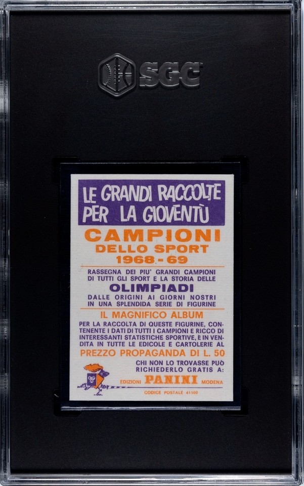 1968-69 Panini Campioni Dello Sport #313 Emile Griffith LGBTQ Boxing ...