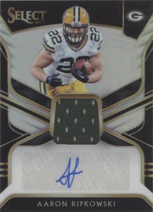 2018 Panini Select - Signature Memorabilia Aaron Ripkowski #MP-AR /99 ...