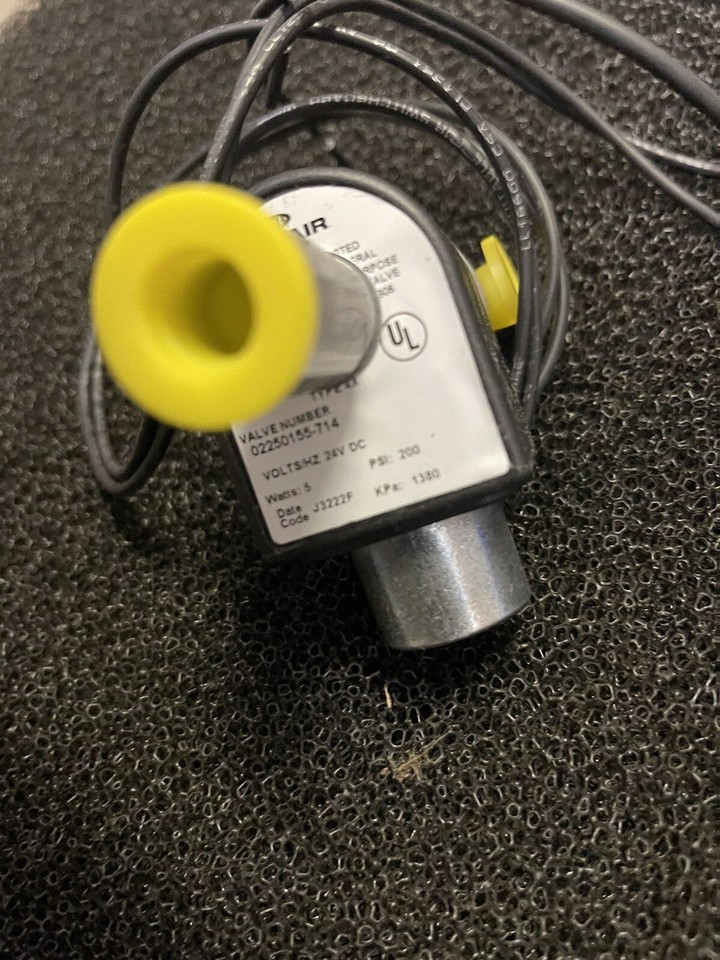 Genuine Part by SULLAIR Air Compressor (R) VLV,SOL 3WNO 1/4 250# 24VDC ...