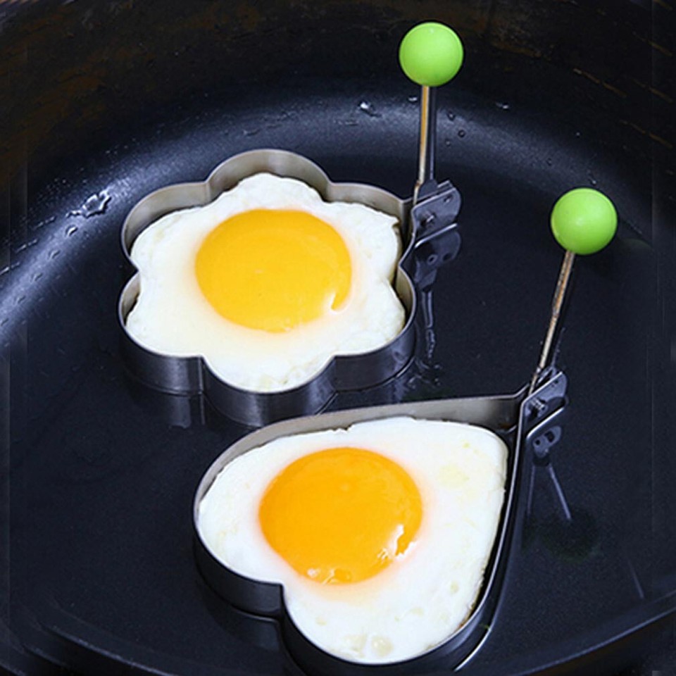 5pcs/Set Egg Mold Pancake Mould Ring Fried Cooking Shaper Kitchen Tools ...