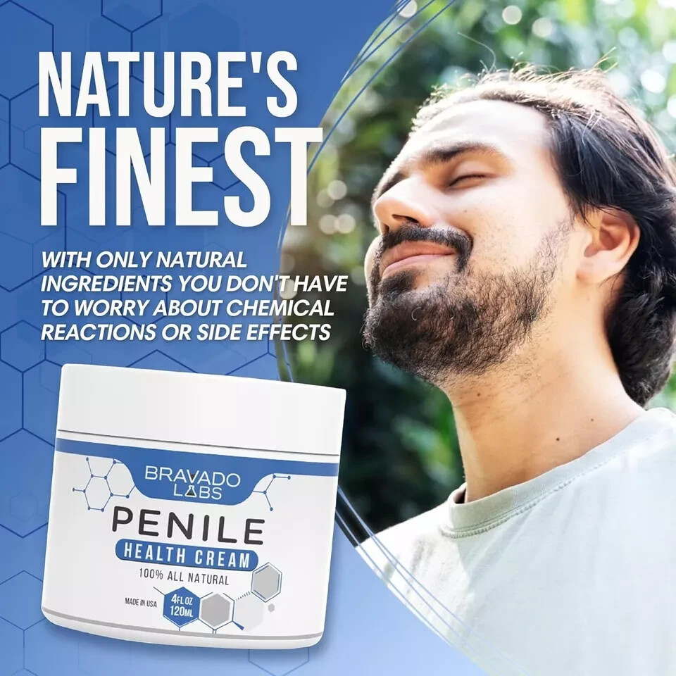 Premium Penile Health Creme - 100% Natural Penile Cream Lotion For Men ...
