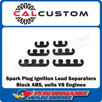 Spark Plug Ignition Lead Wire Separators Black ABS Suits V8 Engines 7mm ...