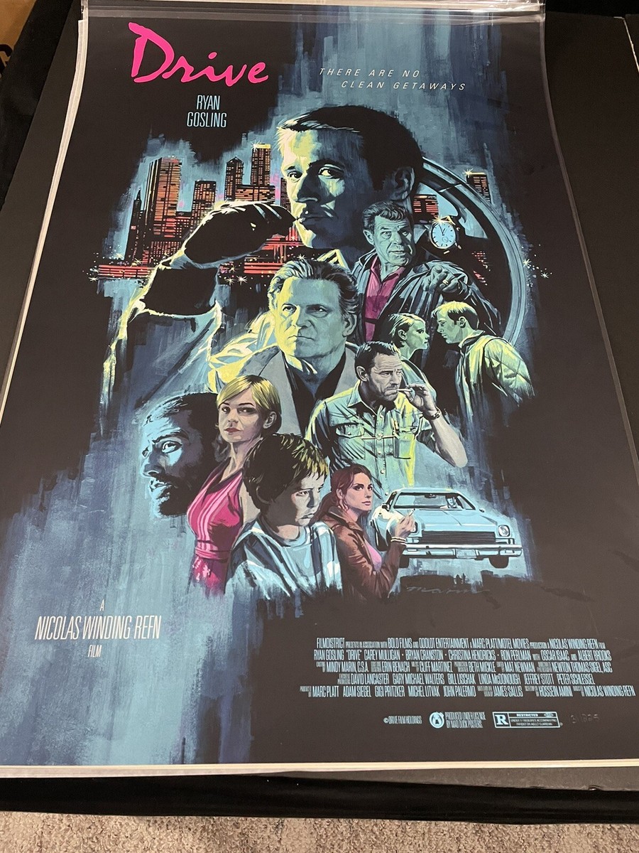 Drive Plakat Mondo MONDO POSTER MOVIE