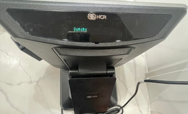 NCR P1235 PCAP 120/8 OS, Rear Display, MSR POS Terminal 7745-3100-0011 ...